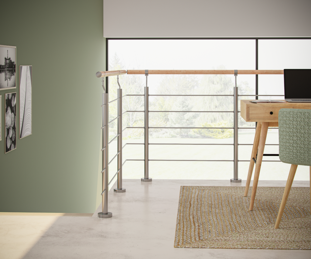 Comment installer une rampe d’escalier en bois ? – Lapeyre