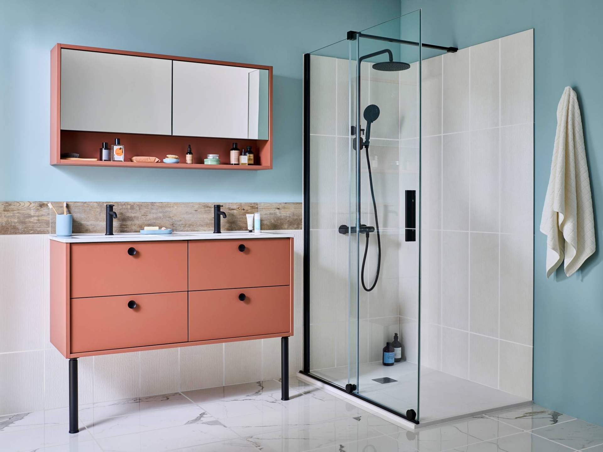 Choisir la bonne dimension pour votre douche à l’italienne – Lapeyre